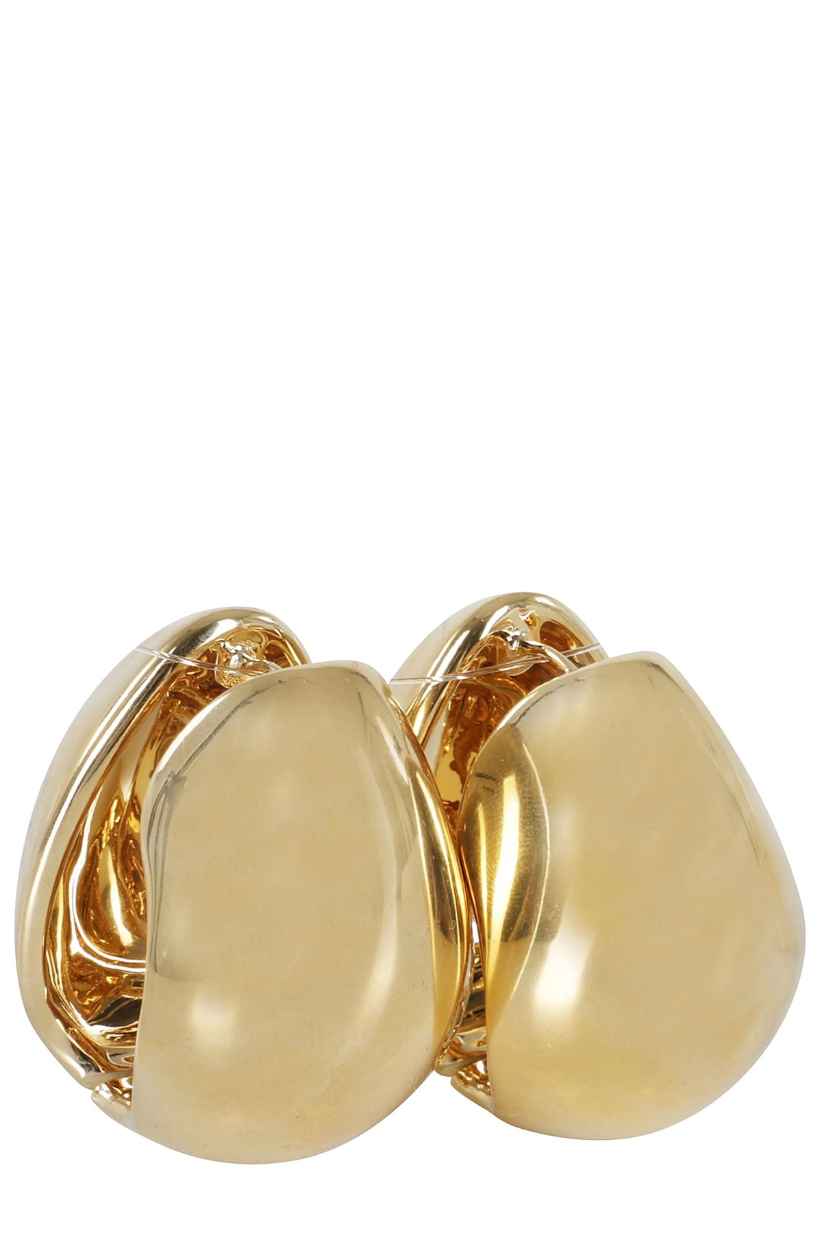 Coperni Xl Logo Creole Earrings Coperni