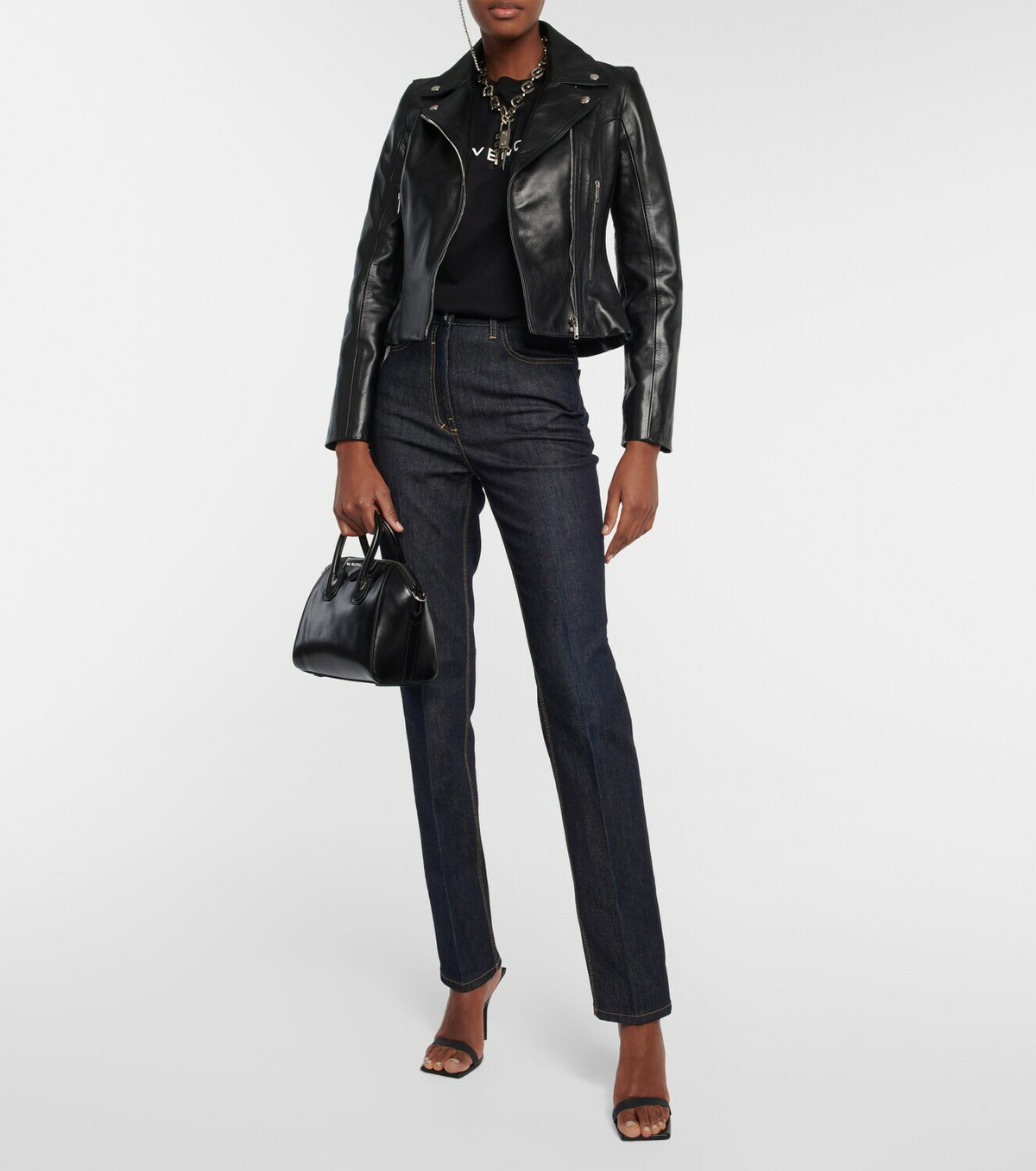 Givenchy - Leather biker jacket Givenchy