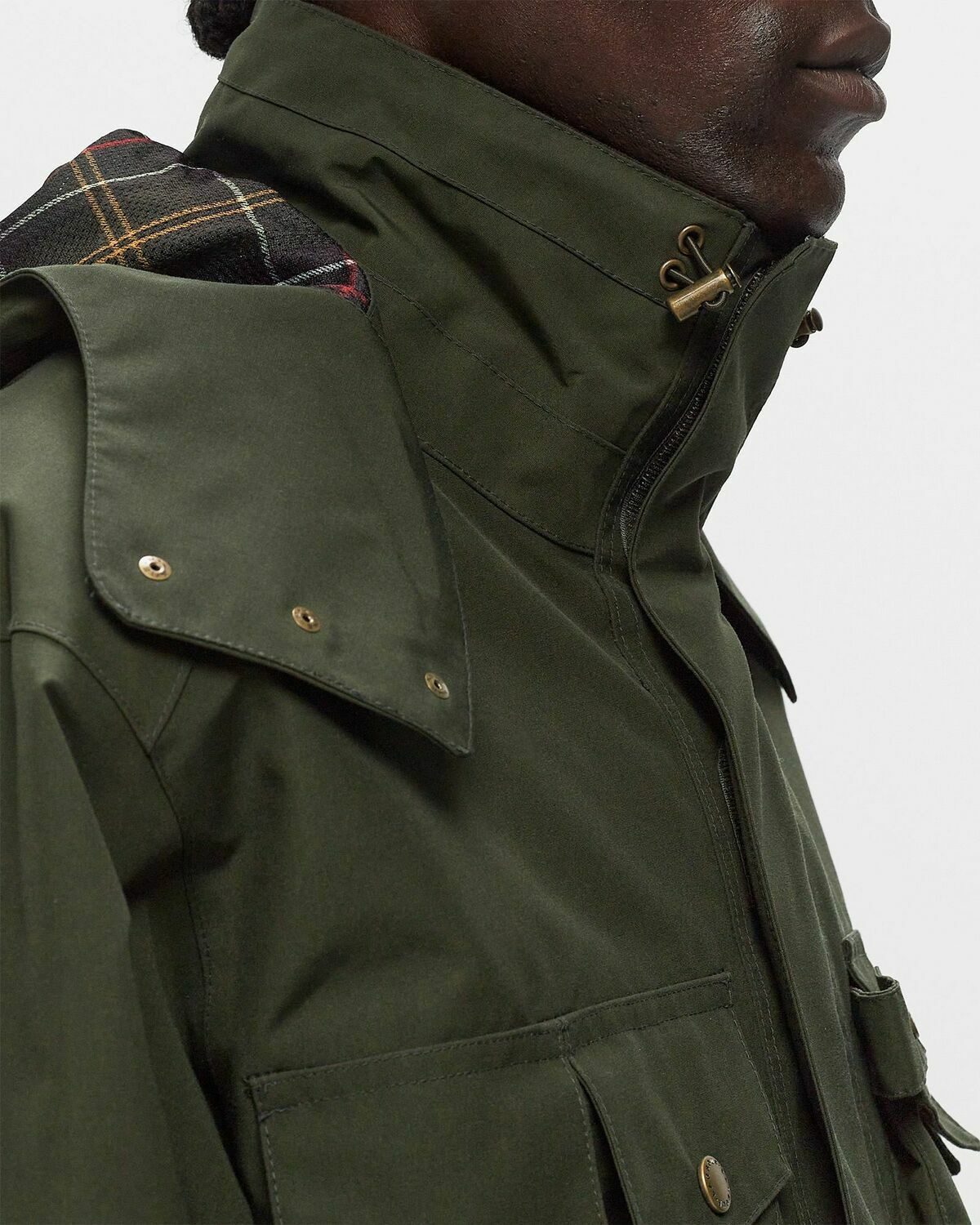 Barbour Heritage Wproo Black Windbreaker Barbour