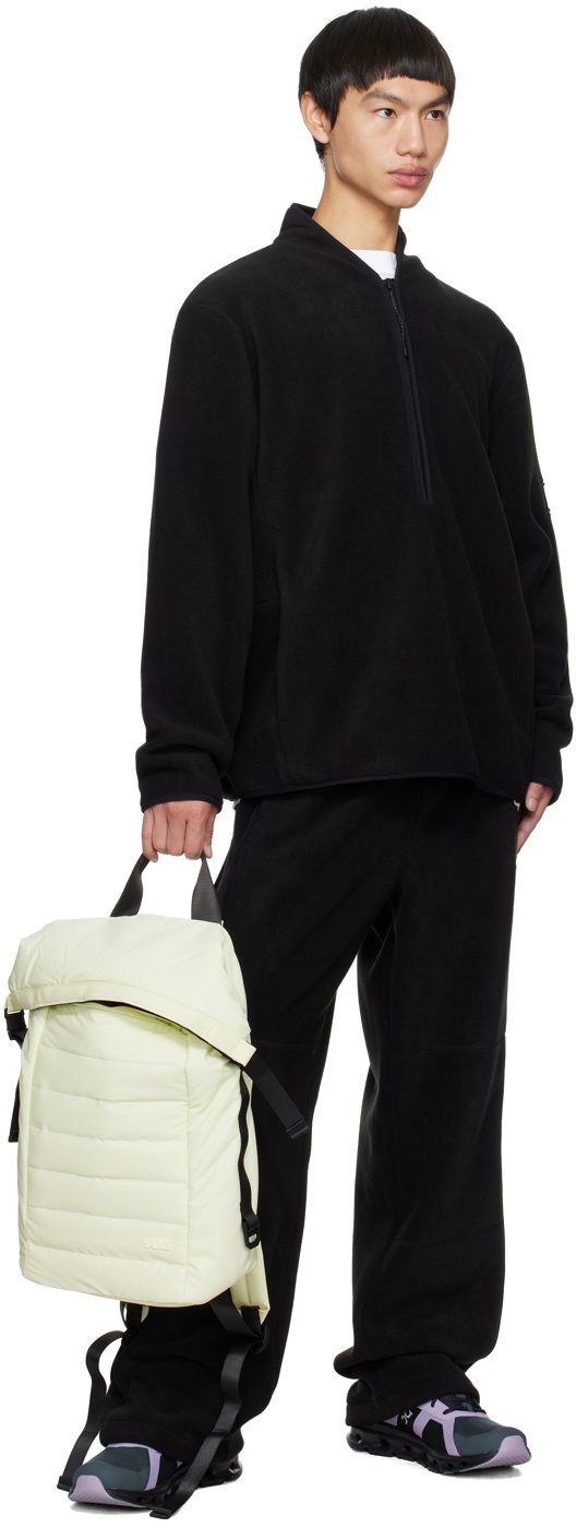 RAINS Yellow Bator Puffer Backpack Rains