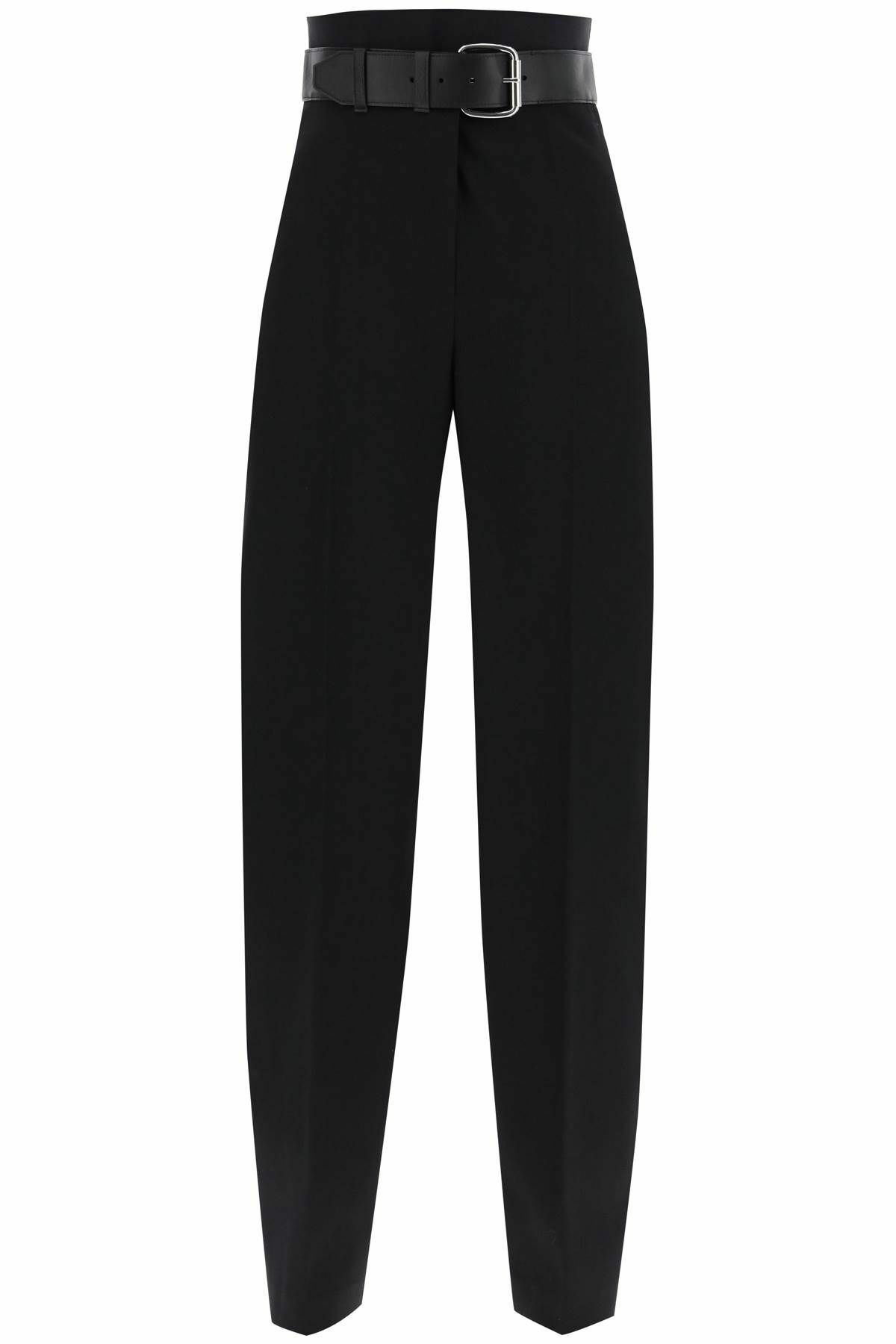 ALEXANDER WANG pants with integrated belt Black Alexander Wang