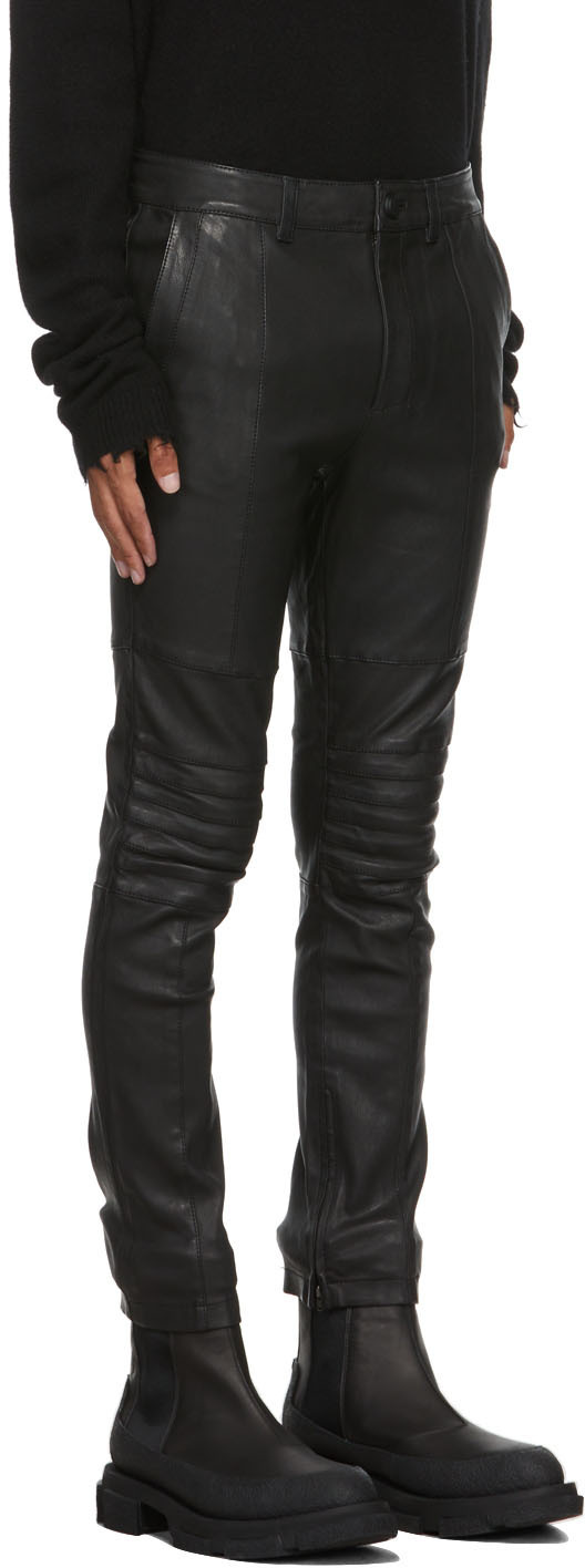 FREI-MUT Black Faust Leather Pants FREI-MUT
