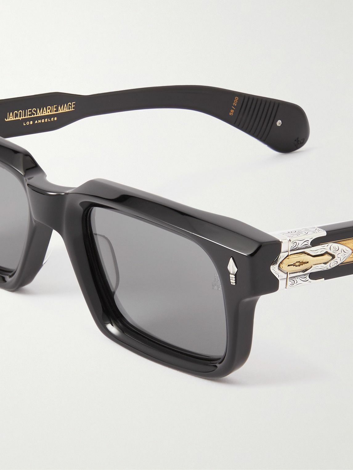 Jacques Marie Mage - Belvedere Square-Frame Acetate and Gold- and ...