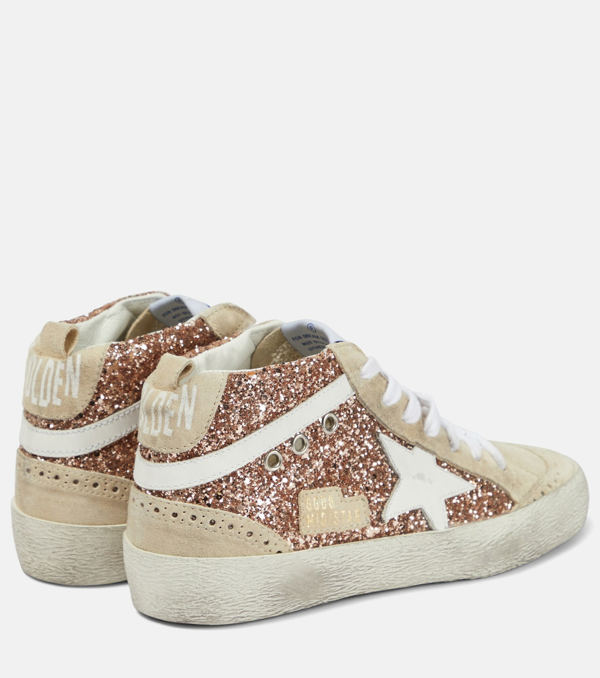 Golden Goose - Mid Star glitter sneakers Golden Goose Deluxe Brand
