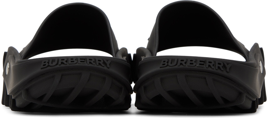 Burberry Black Bucklow Sandals Burberry
