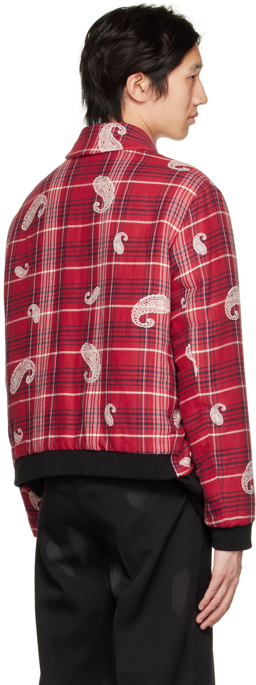 424 Red Check Jacket 424