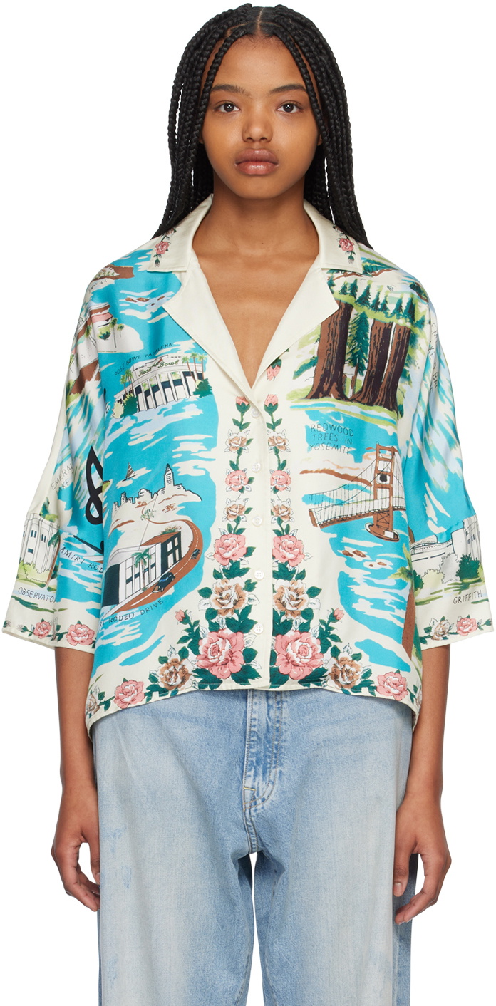 AMIRI Beige California Shirt Amiri