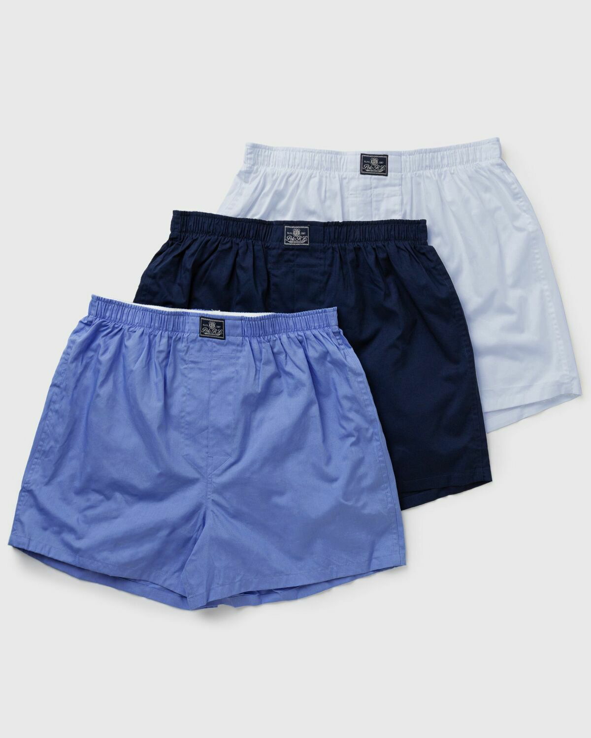 Polo Ralph Lauren Open Boxer 3 Pack Blue Boxers & Briefs Polo Ralph Lauren
