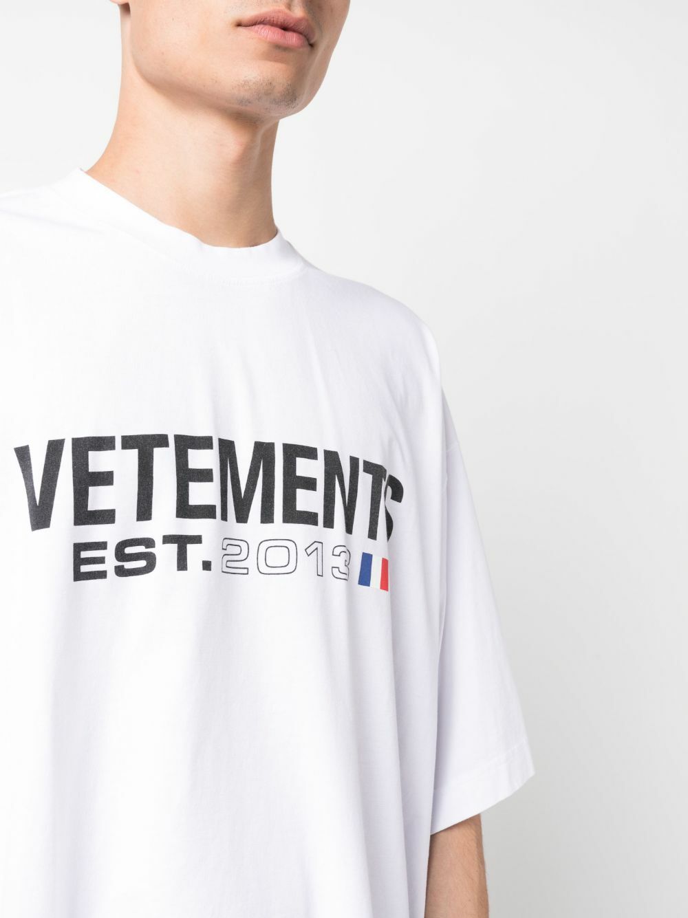 VETEMENTS - Logo Cotton T-shirt Vetements