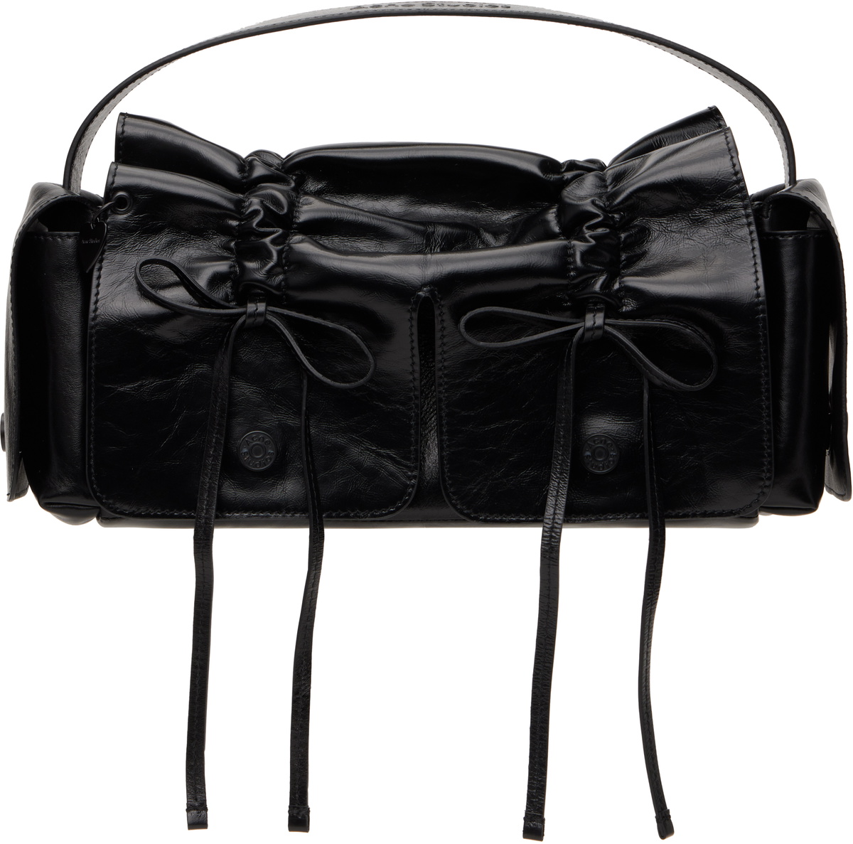 Acne Studios Black Multipocket Bag Acne Studios