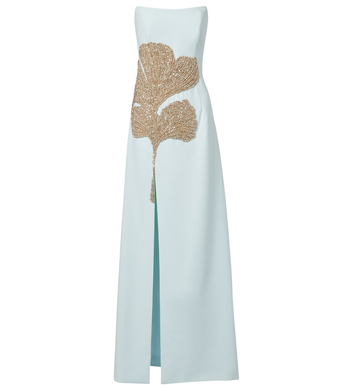 Costarellos Faranna embellished crêpe corset gown Costarellos