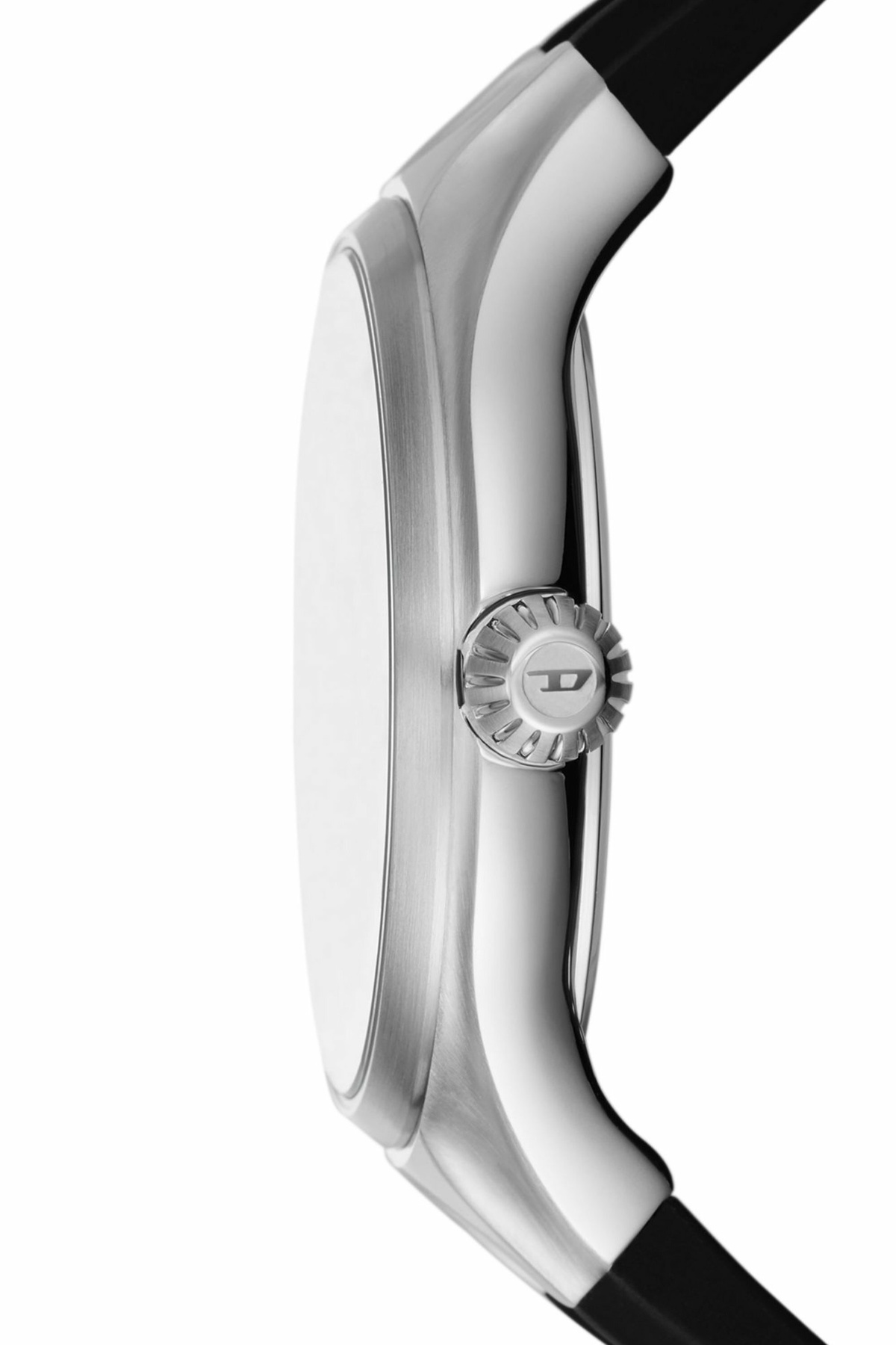 Diesel Streamline three-hand black silicone watch - Timeframes Mens in ...