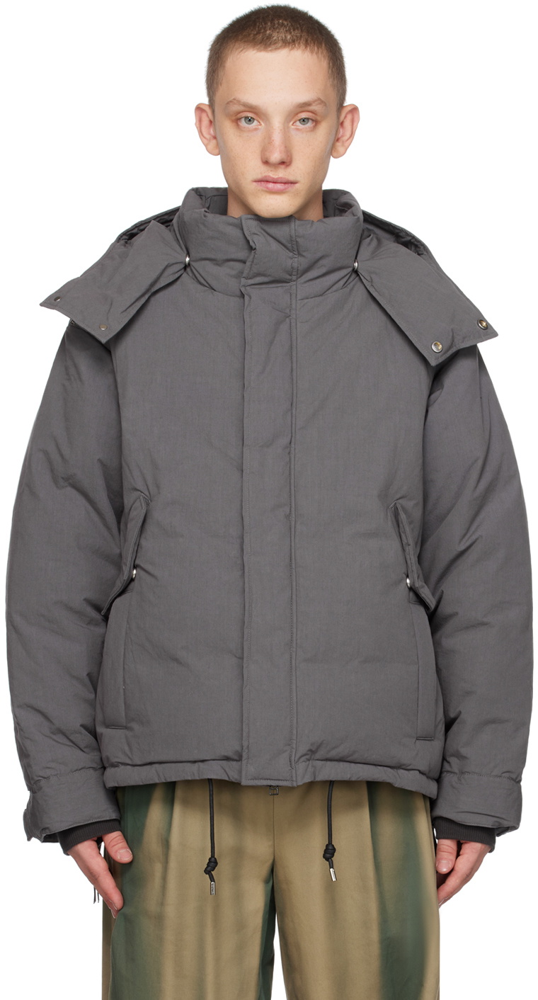 meanswhile Gray IHNN Edition Crisp Down Jacket meanswhile