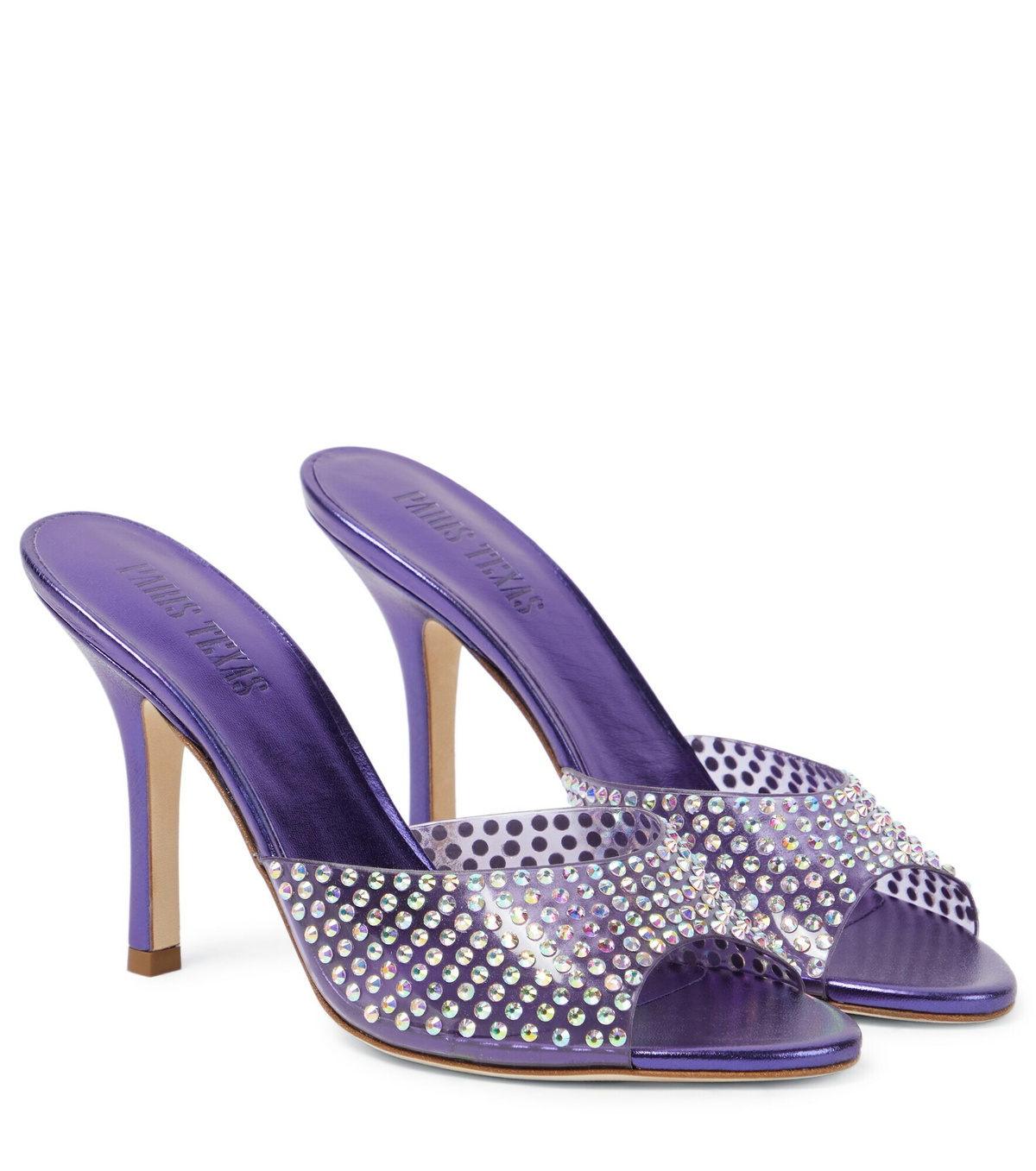 Paris Texas - Holly Penelope embellished mules Paris Texas