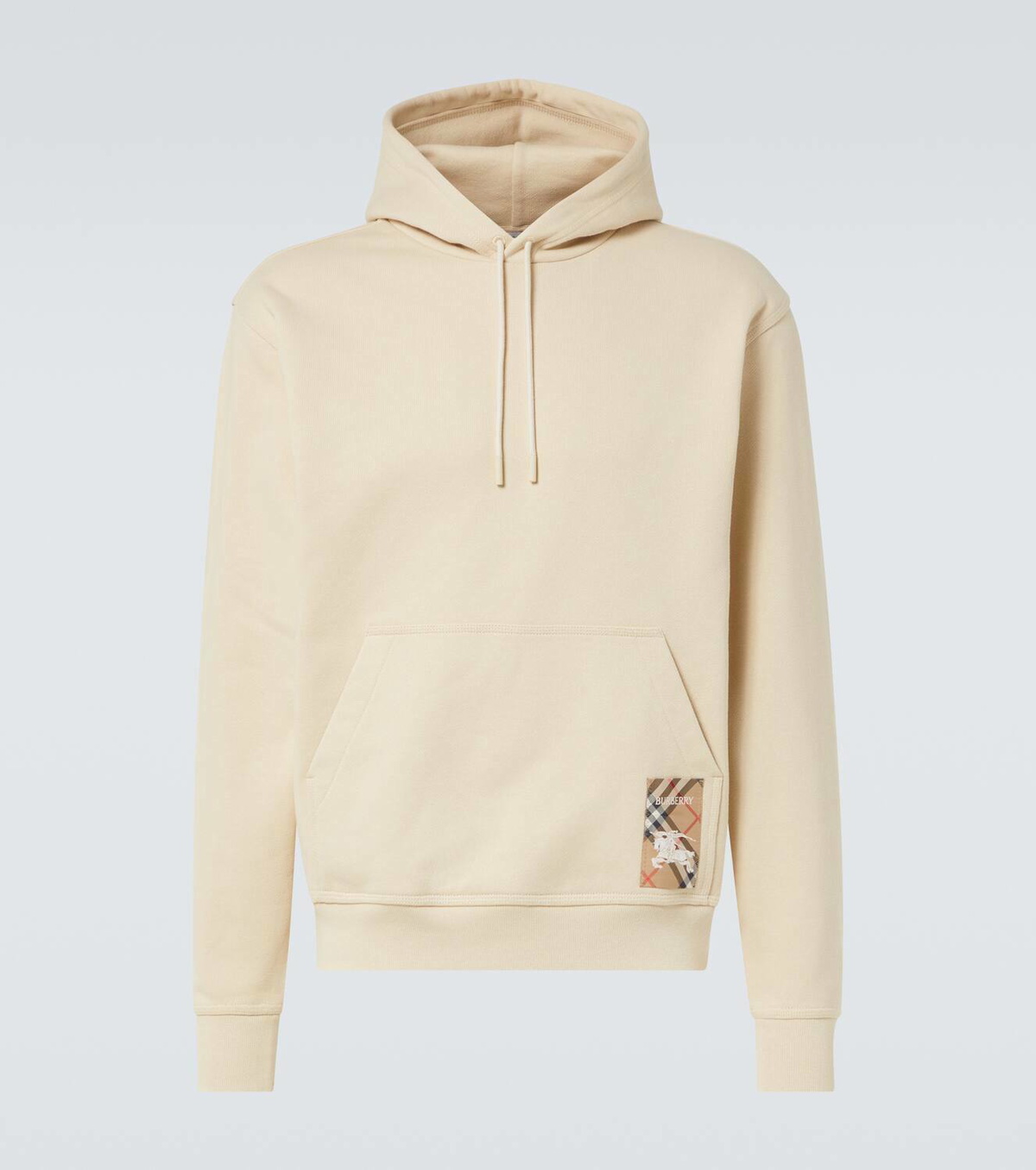 Burberry Burberry Check cotton hoodie Burberry