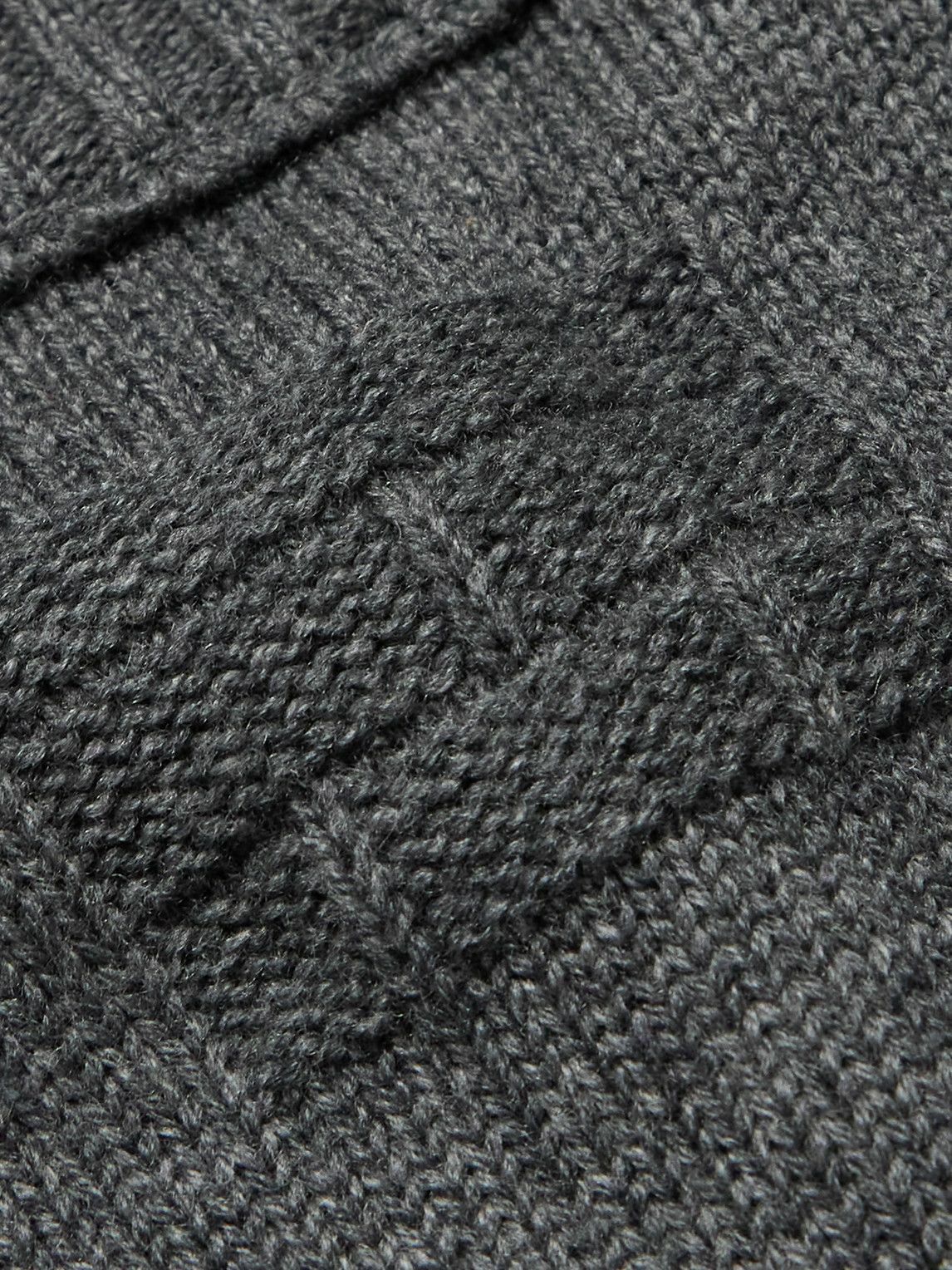 FRAME - Wool and Cashmere-Blend Sweater - Gray Frame Denim