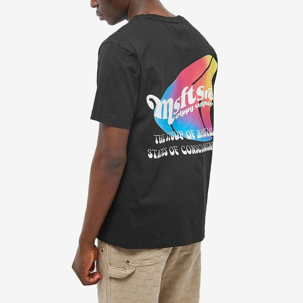 MSFTSrep Men's Trippy Summer T-Shirt in Black MSFTSrep