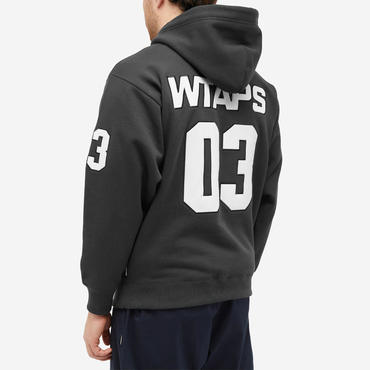 WTAPS Men's 29 Printed Pullover Hoodie in Black WTAPS
