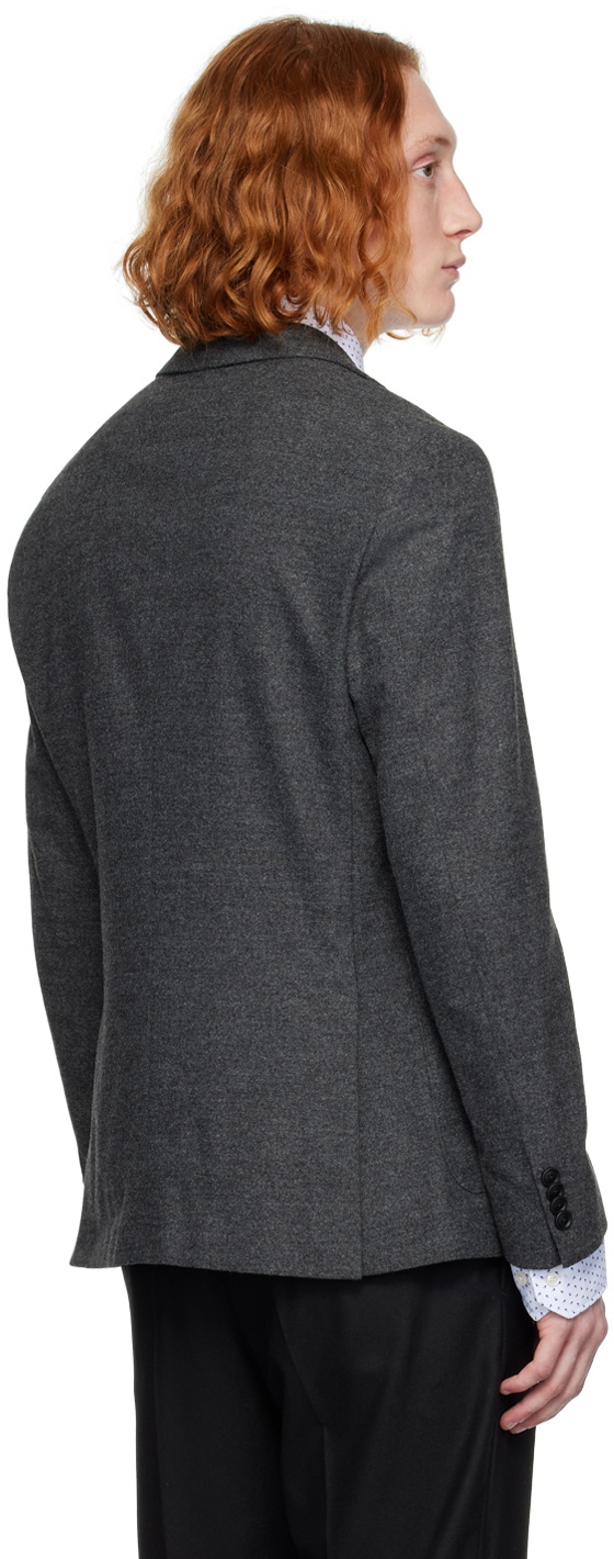 BOSS Gray Slim-Fit Blazer BOSS