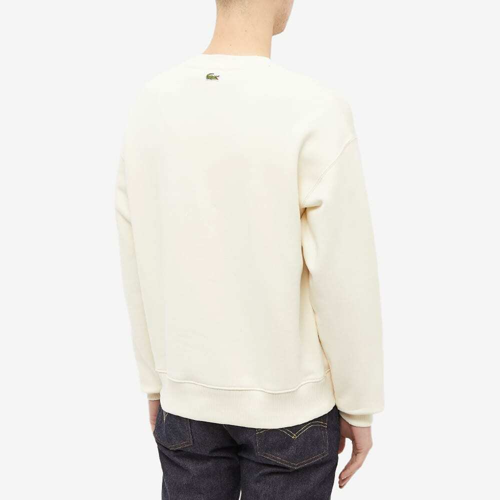 Lacoste Men's Robert Georges Crew Sweat in Lapland Lacoste