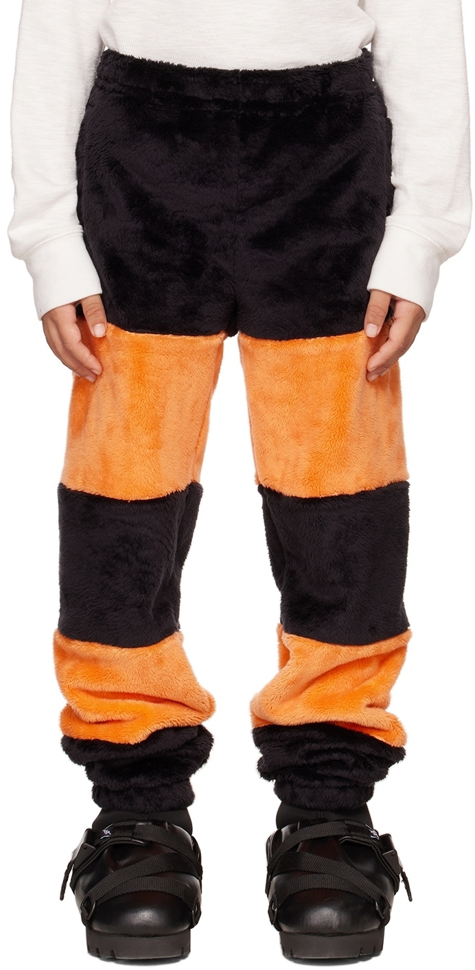 Doublet SSENSE Exclusive Kids Black & Orange Itchy Witch Spider Pants ...