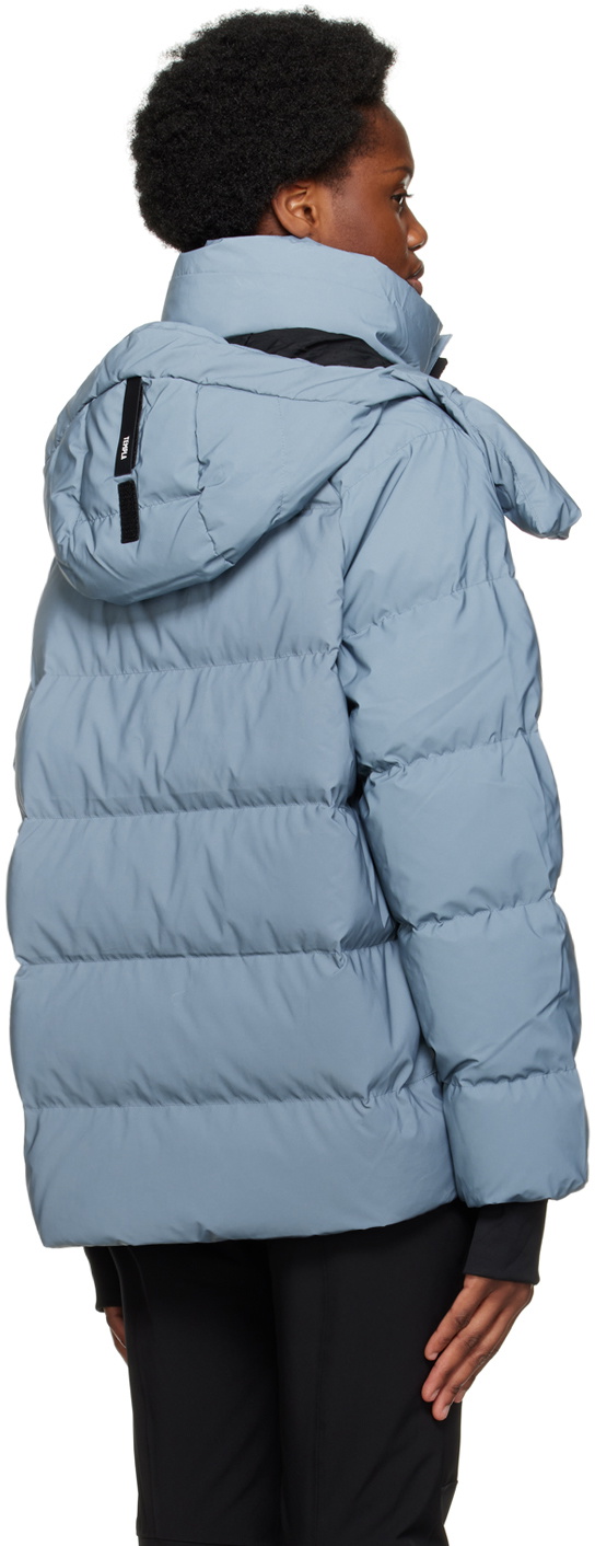 Templa Blue Reflective Down Jacket Templa