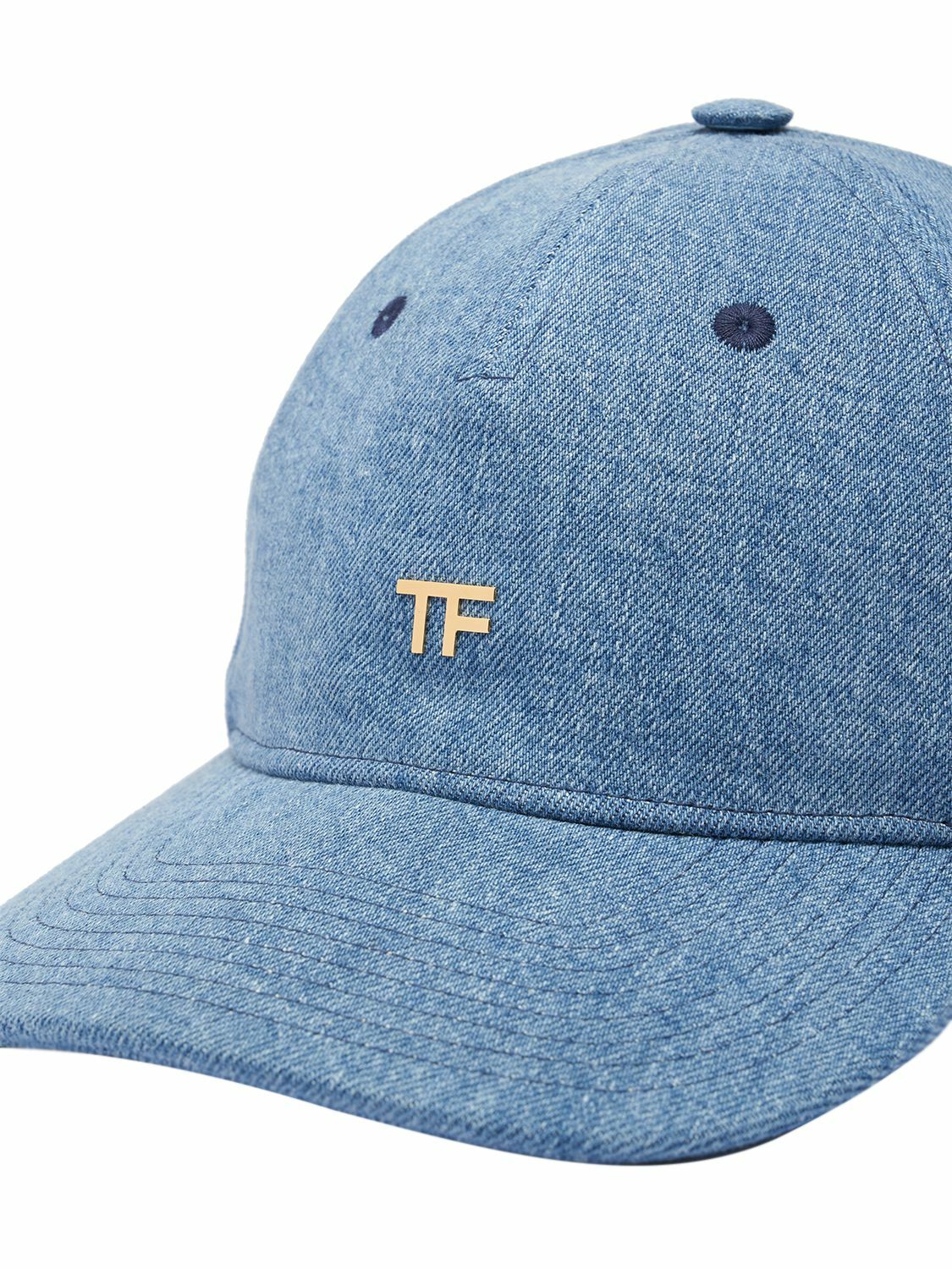 TOM FORD - Logo Denim Baseball Cap TOM FORD