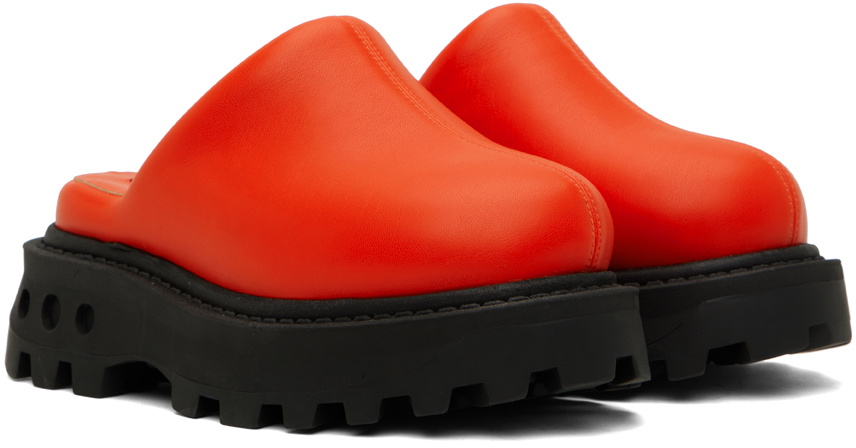 Simon Miller Red Grip Bubble Clogs Simon Miller