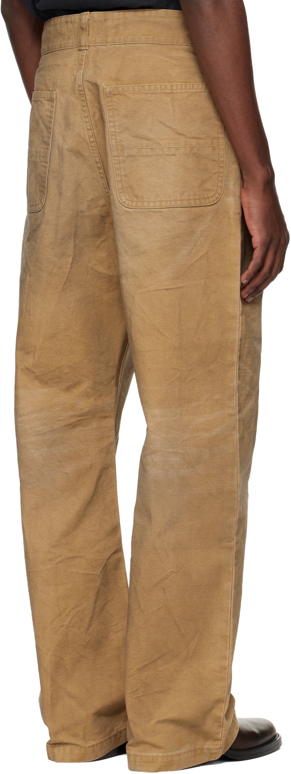 Fear of God Tan Canvas Utility Jeans Fear Of God