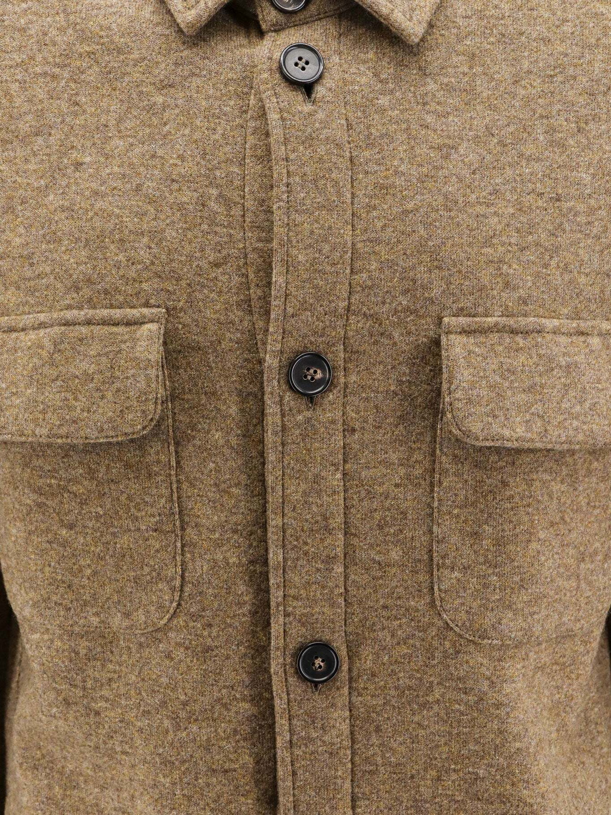 Loro Piana Brown Shirt Mens Loro Piana