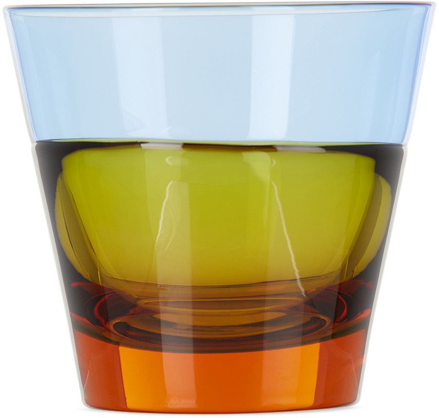 SGHR Sugahara Tan & Blue Duo Glass, 7.8 oz