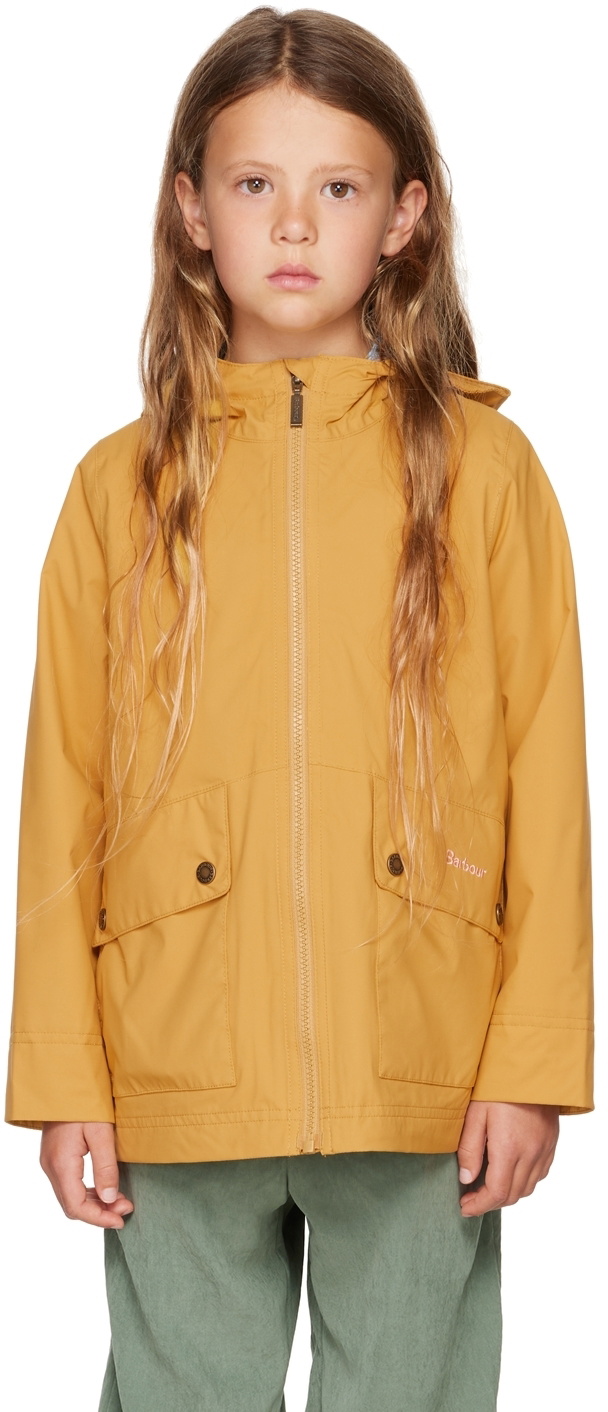 Barbour Kids Yellow Armeria Jacket Barbour