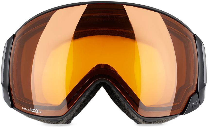 KOO Black Enigma Style Snow Goggles