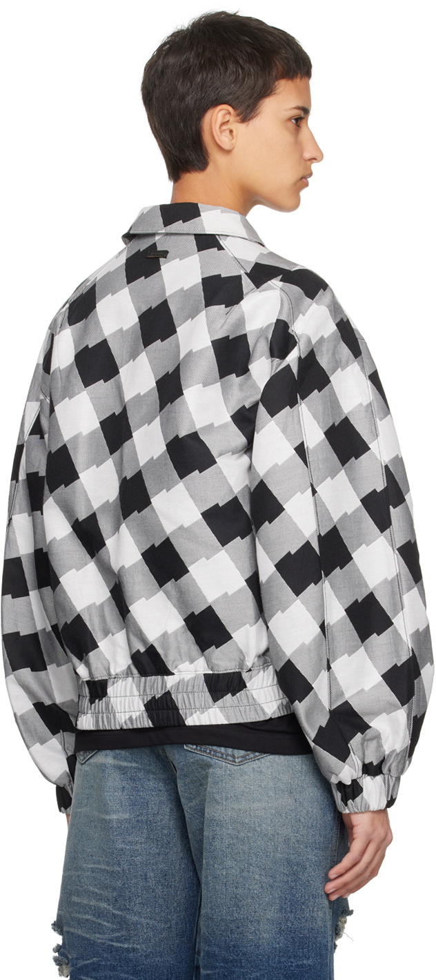 ADER error White Check Jacket ADER error