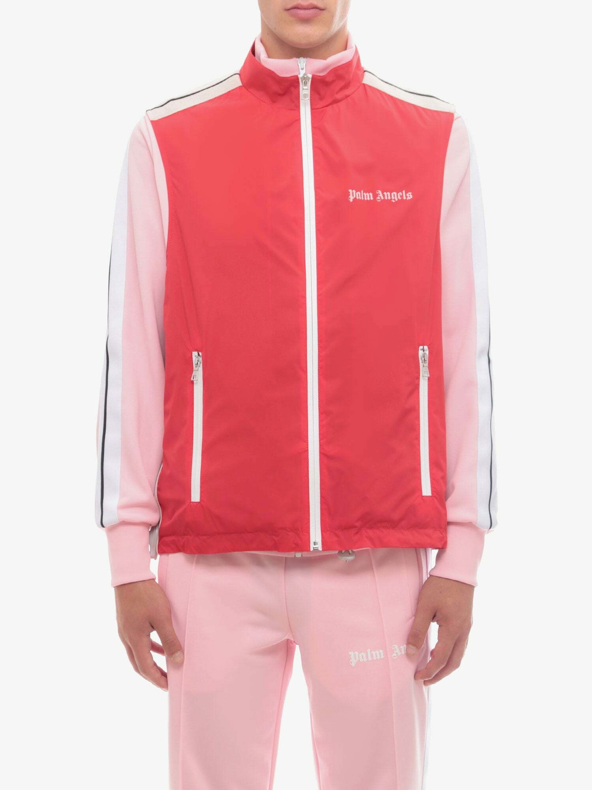 Palm Angels Vest Red Mens Palm Angels