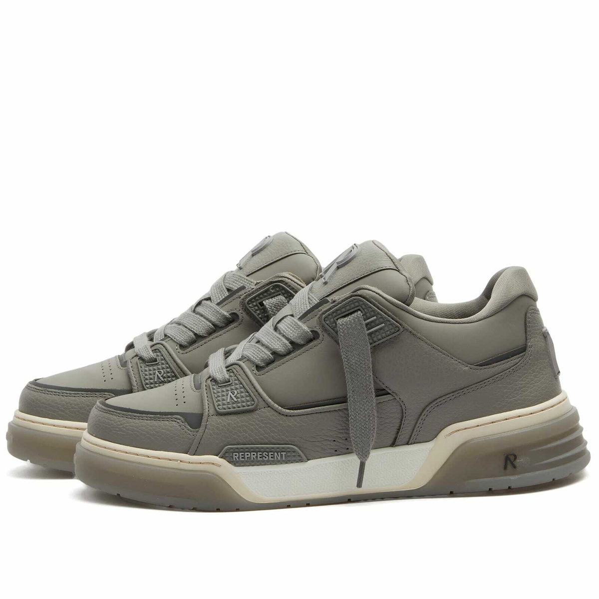 Represent Men's Studio Sneakers in Grey Represent