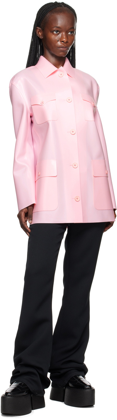 SHANG XIA Pink Iconic Jacket
