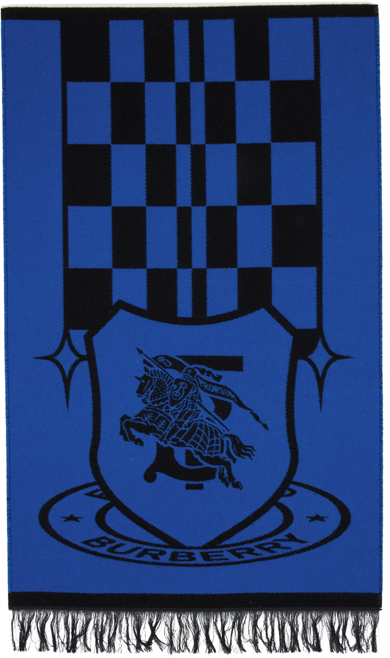 Burberry Multicolor Football Scarf Burberry