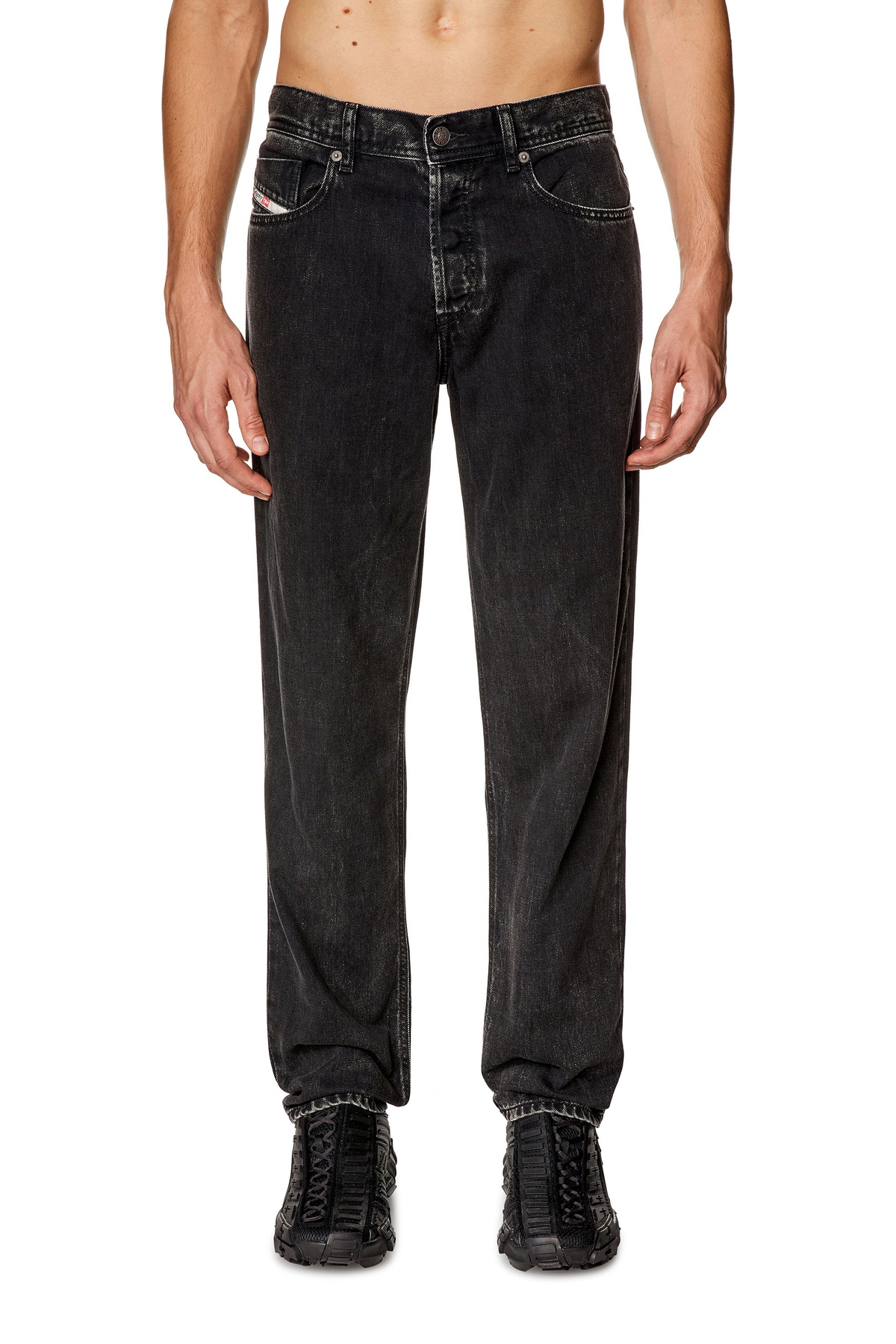 Diesel Regular Jeans - 2023 D-Finitive - Jeans Mens in Black Diesel