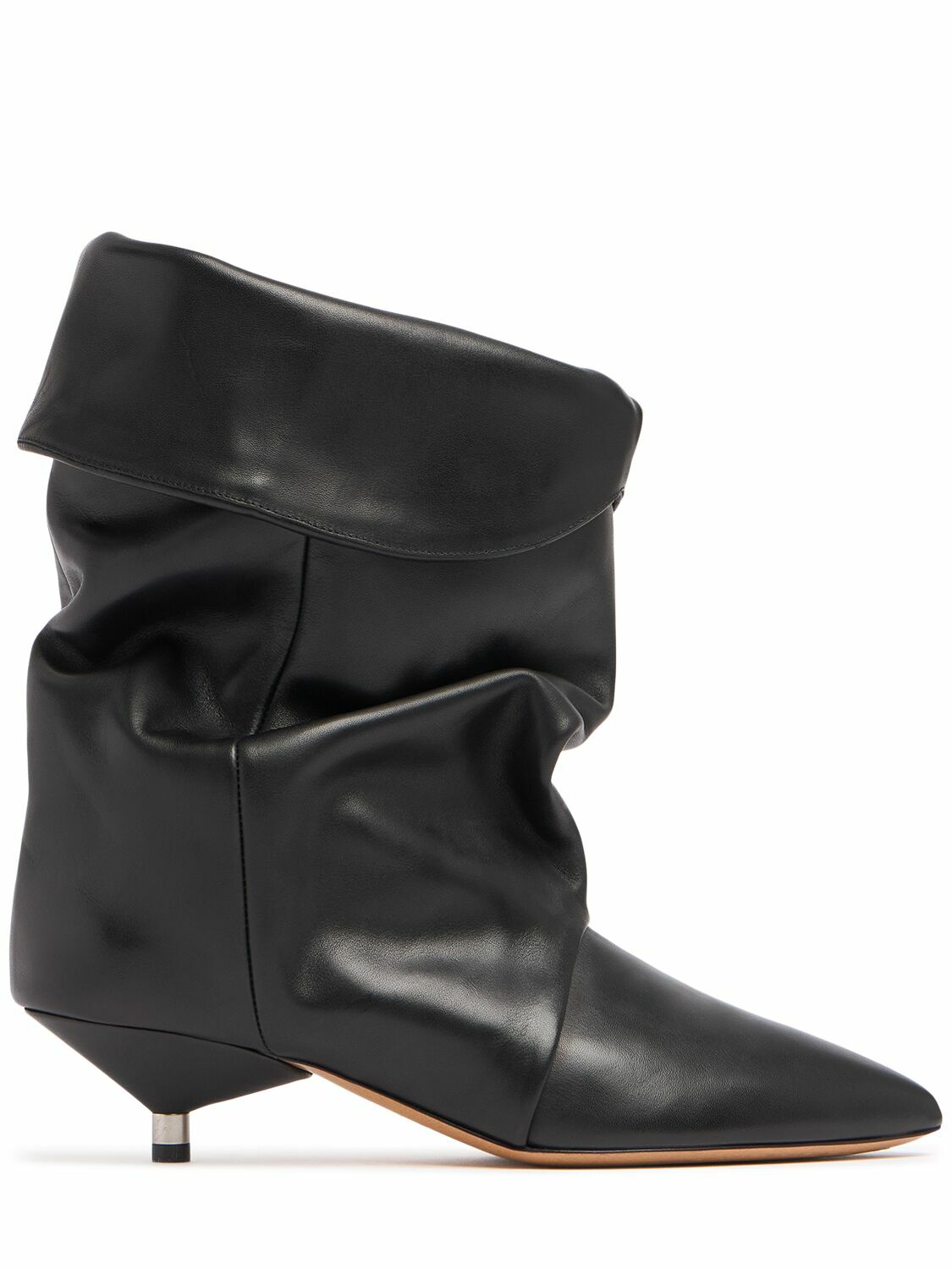 ISABEL MARANT 45mm Edrik-gb Leather Tall Boots Isabel Marant
