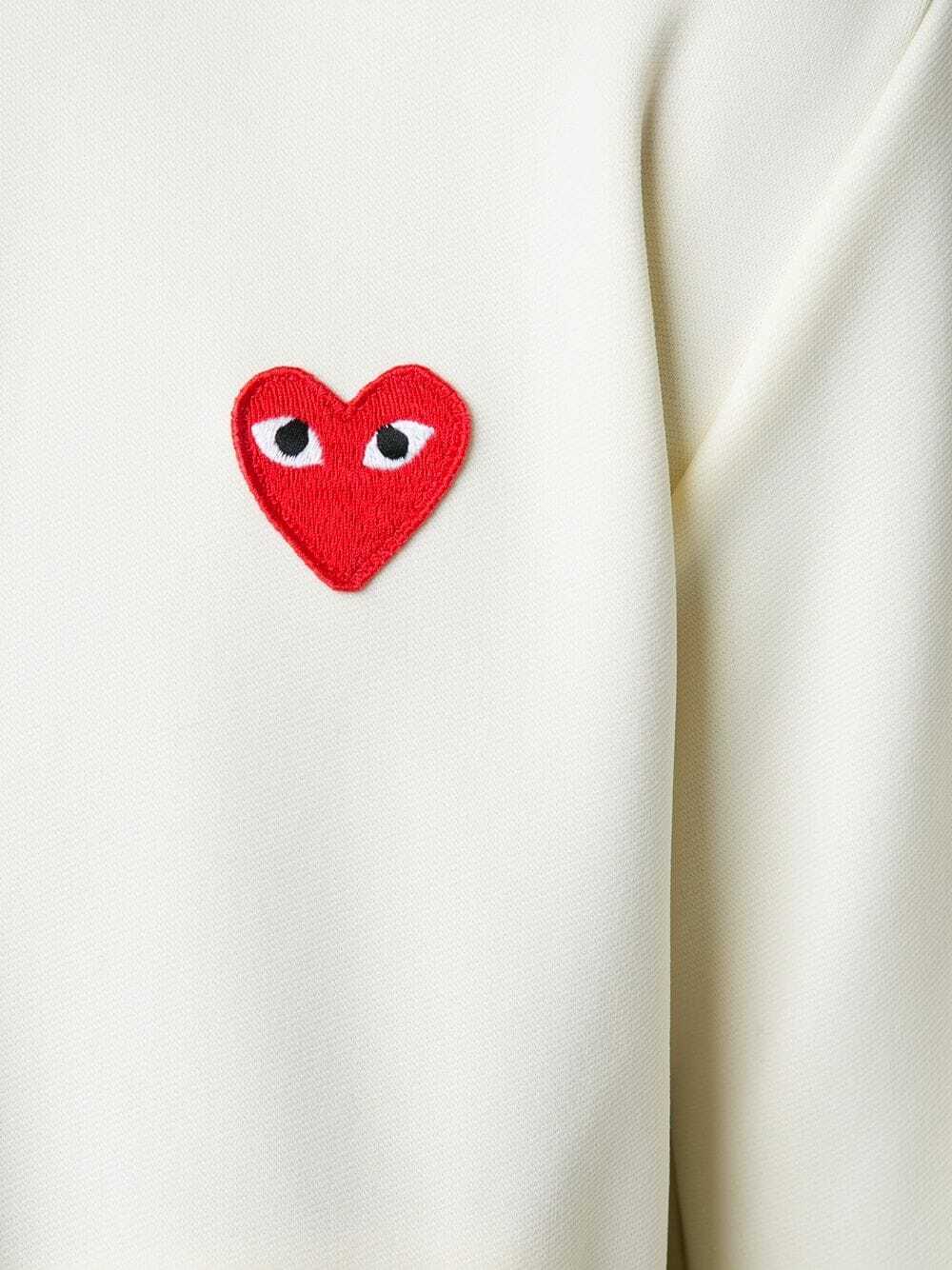 COMME DES GARCONS PLAY - Logo Cotton Hoodie Comme des Garcons Play