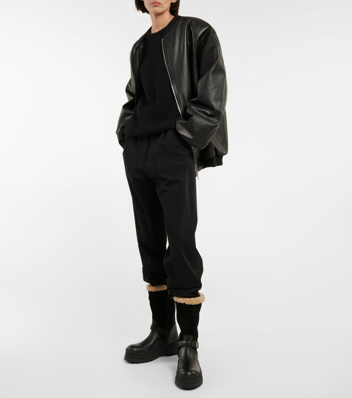 Bogner - Shearling-lined leather boots Bogner