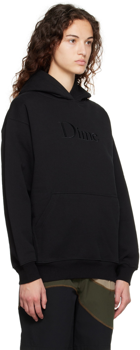 Dime Black Classic Hoodie Dime
