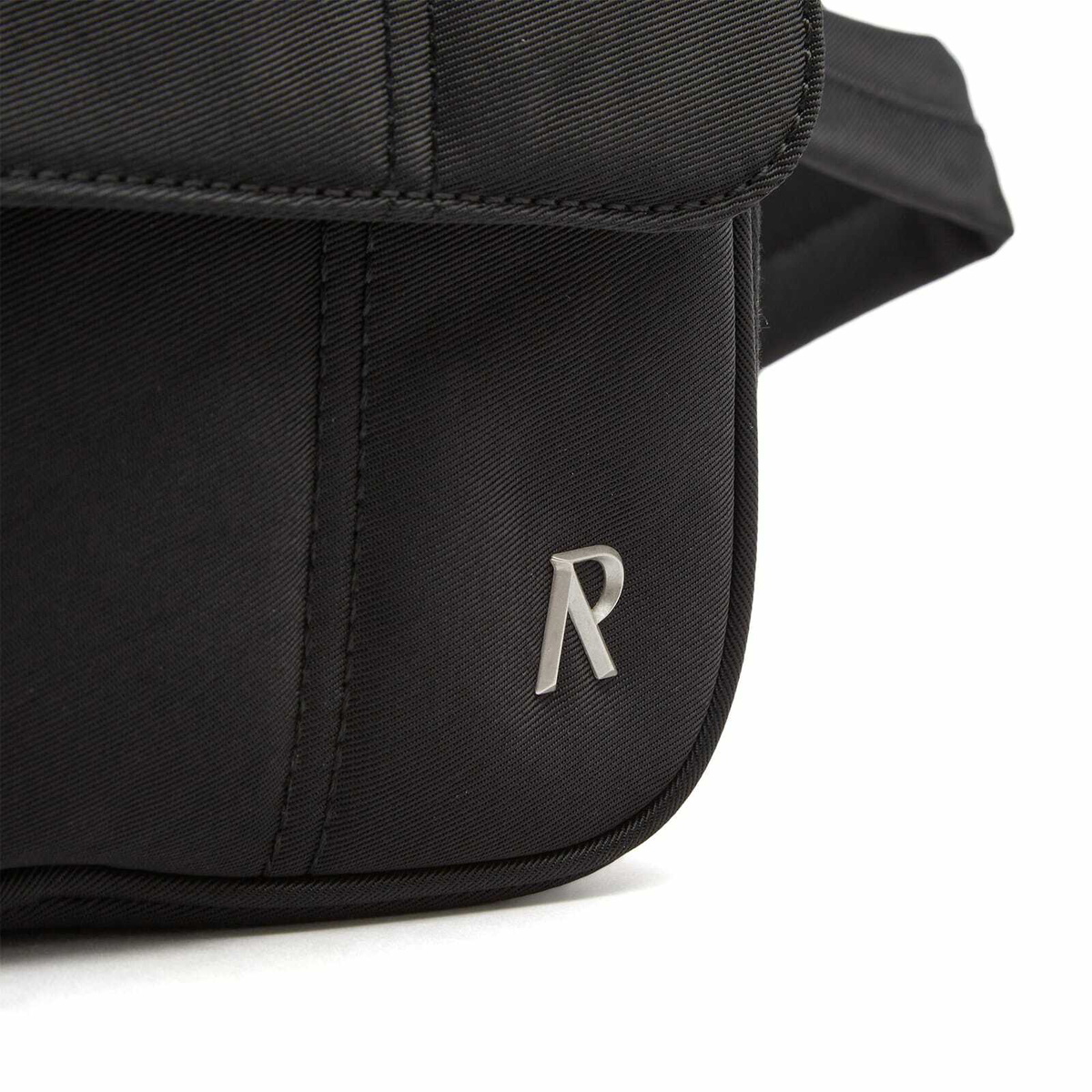 Represent Men's Quilted Crossbody Bag in Jet Black Represent