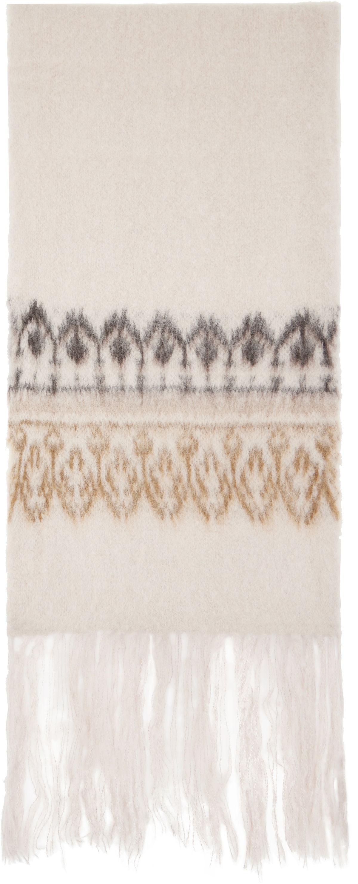 Isabel Marant Taupe Dayna Scarf Isabel Marant