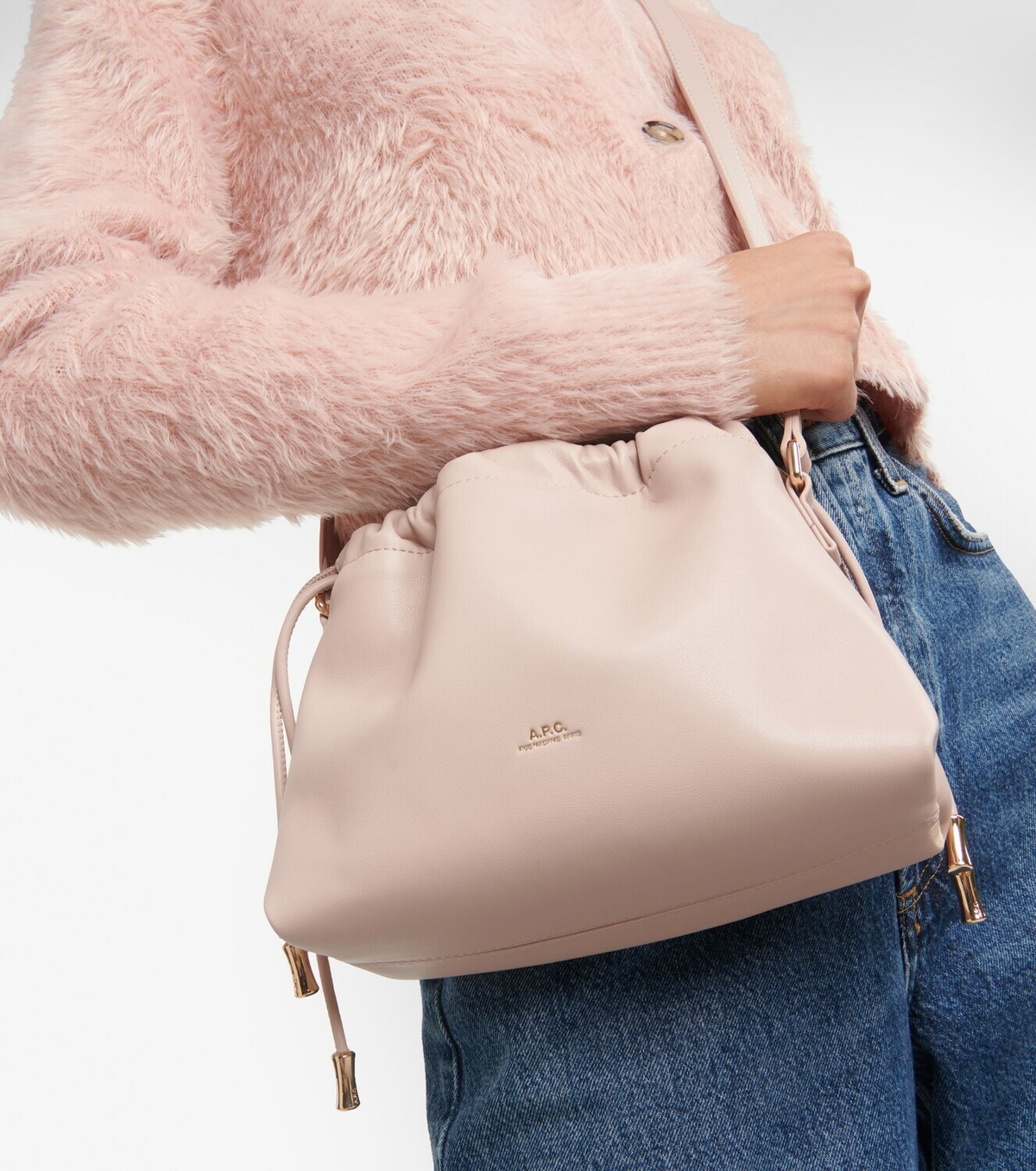 A.P.C. Ninon Mini faux leather shoulder bag A.P.C.