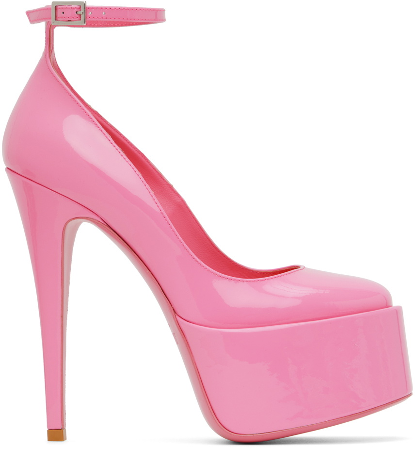 Paris Texas Pink Nancy Platform Heels Paris Texas