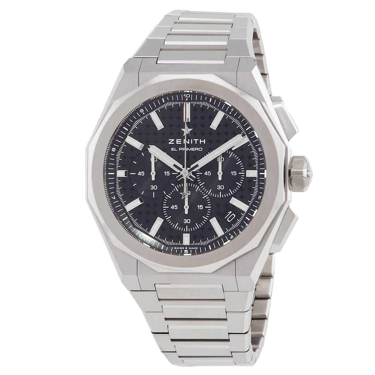 Zenith Defy Chronograph Automatic Chronometer Black Dial Mens Watch 03. ...