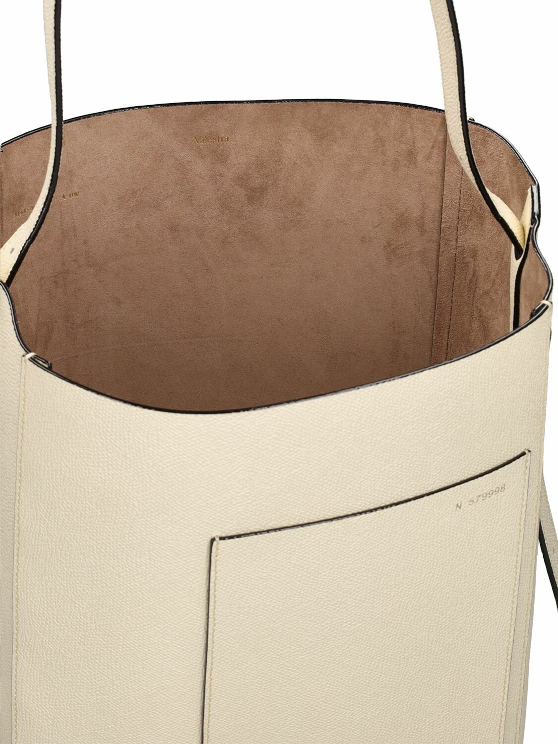 VALEXTRA - Medium Leather Bucket Tote Bag Valextra