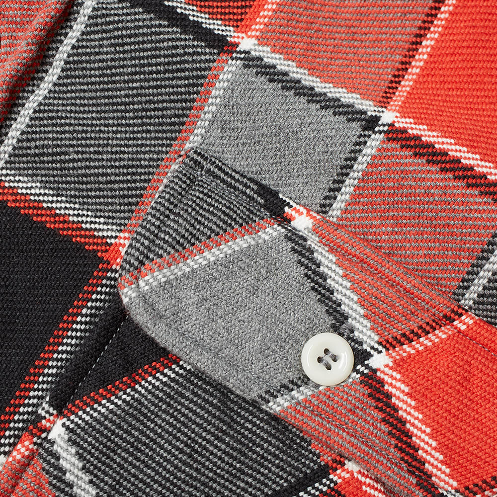 The Real McCoy's 8HU Napped Flannel Shirt The Real McCoys